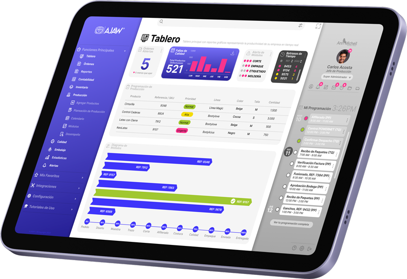 AJAW (MRP3) ⚙ – Take your manufacturing process to the next level