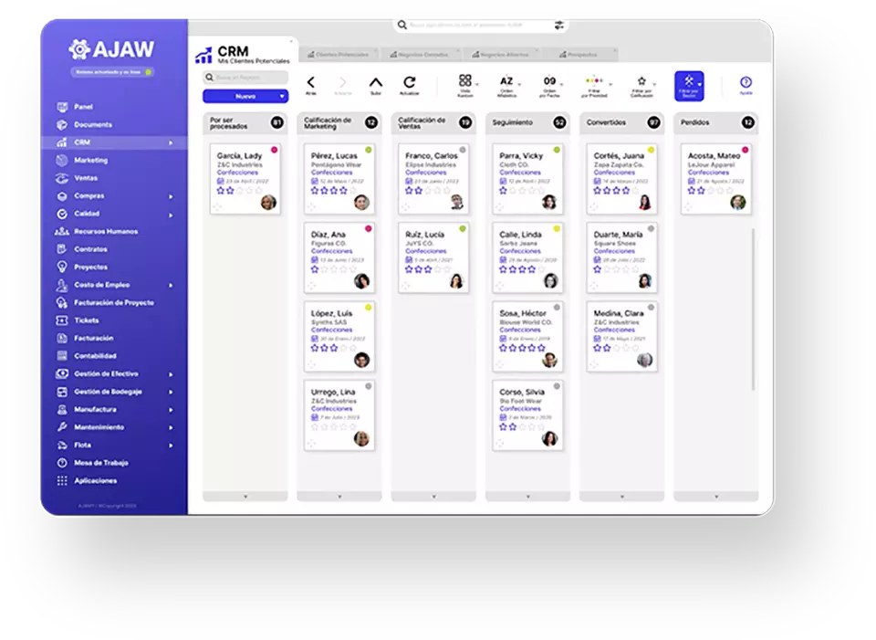 AJAW (MRP3) ⚙ – Take your manufacturing process to the next level