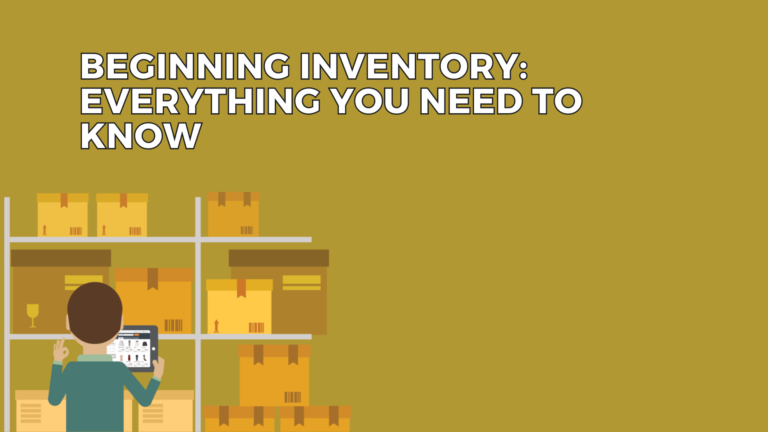 Beginning Inventory: Everything You Need to Know – AJAW (MRP3) ⚙